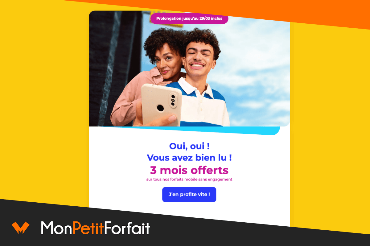 La Poste Mobile prolonge sa promo : 3 mois offerts sur ses forfaits mobiles